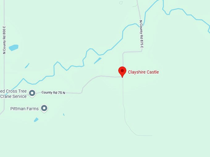 16. clayshire castle map
