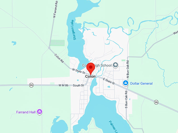 16. colon mi map