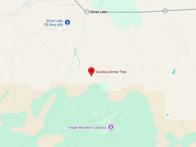 16. cowboy dinner tree map