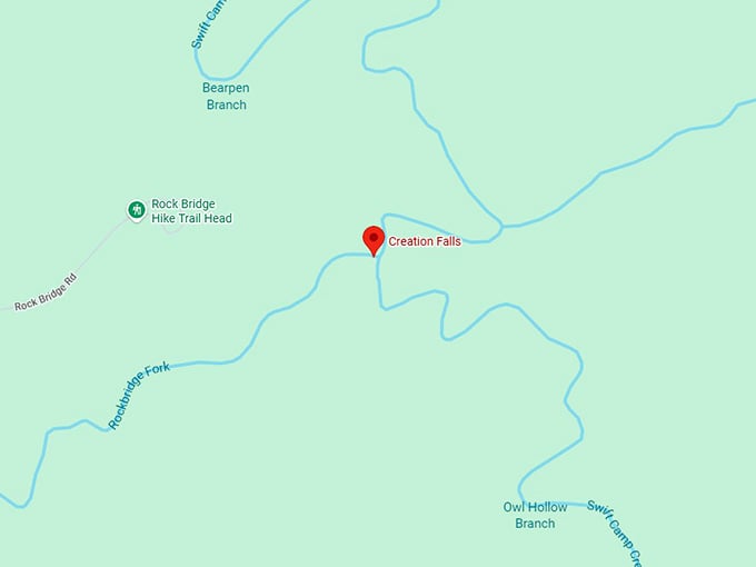 16. creation falls map