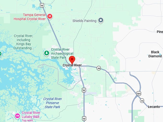 16. crystal river fl map