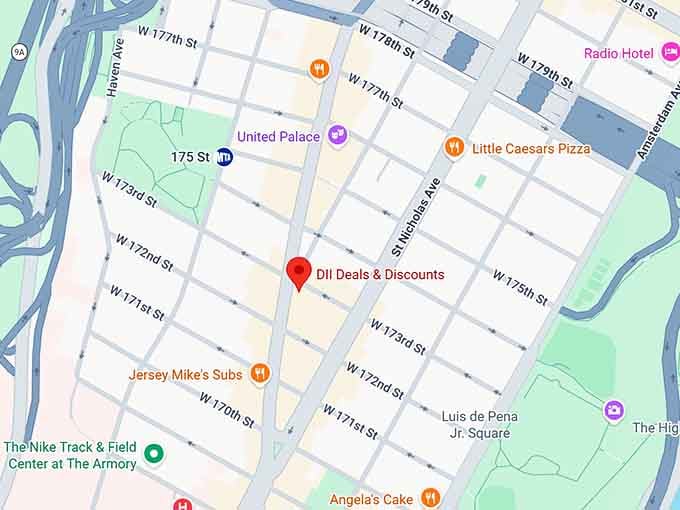 16. dii deals & discounts map