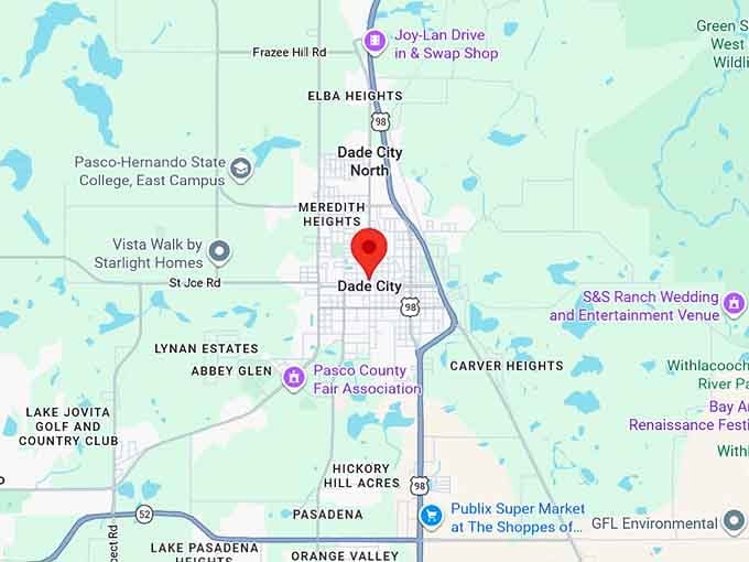 16. dade city fl map