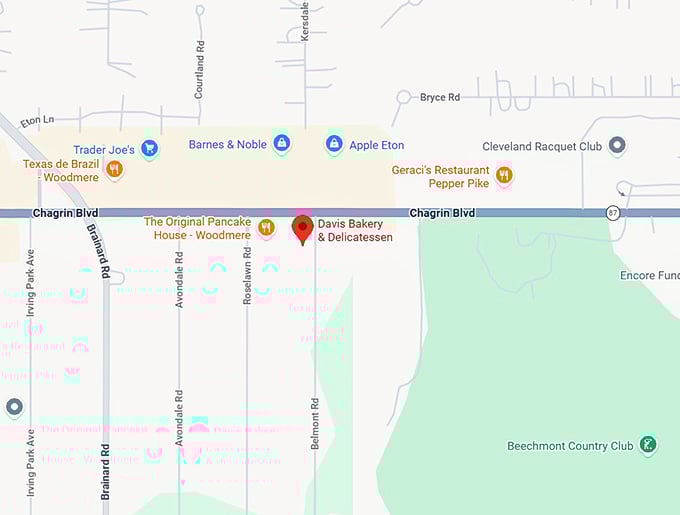 16. davis bakery & delicatessen map