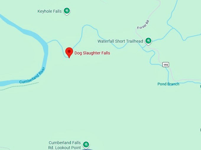 16. dog slaughter falls map