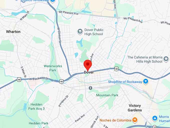 16. dover nj map