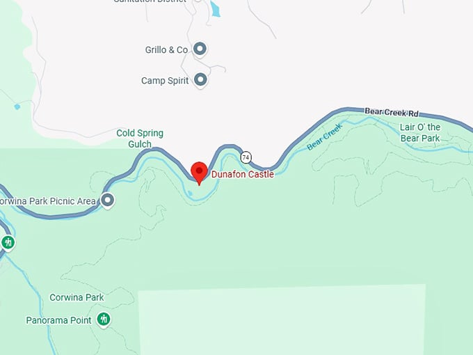 16. dunafon castle map