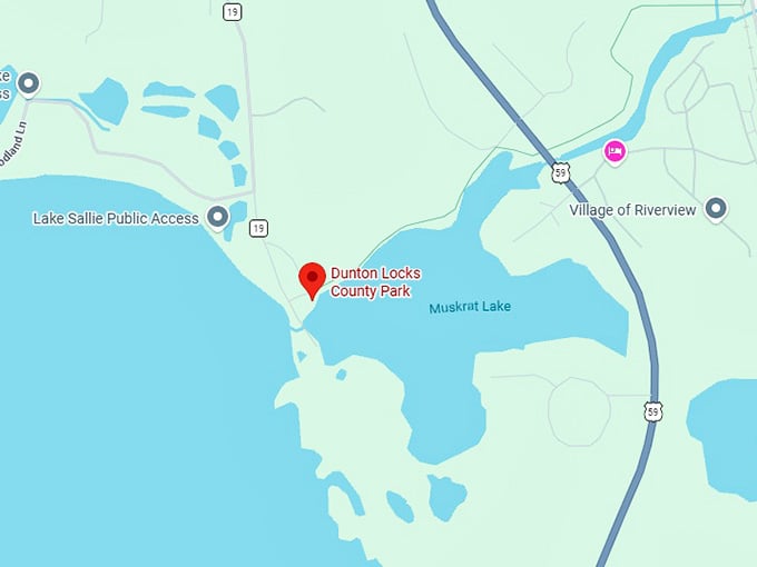 16. dunton locks county park map