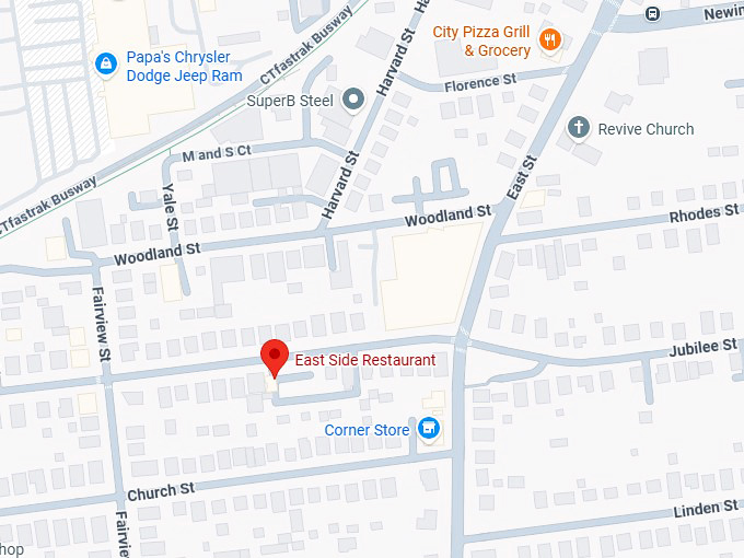 16. east side restaurant map