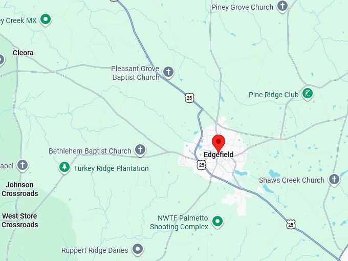 16. edgefield sc map