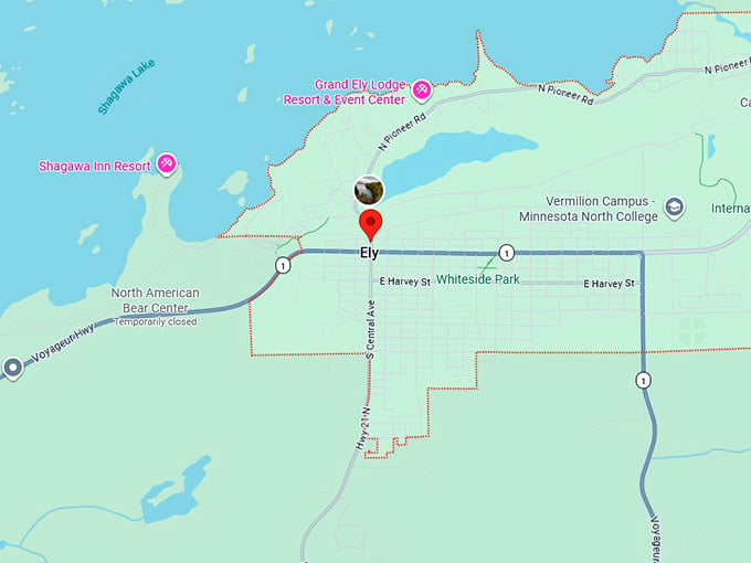16. ely map