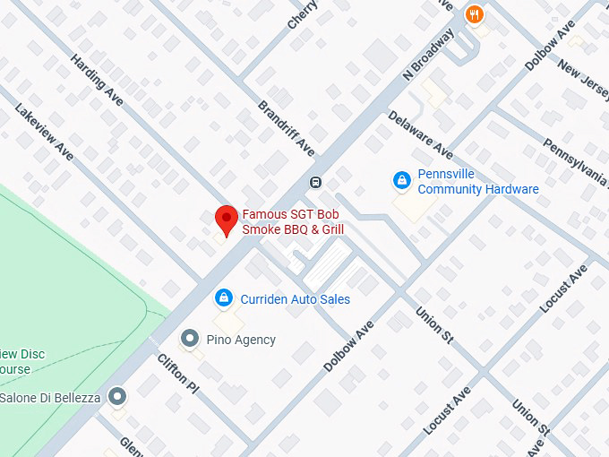 16. famous sgt bob smoke bbq & grill map