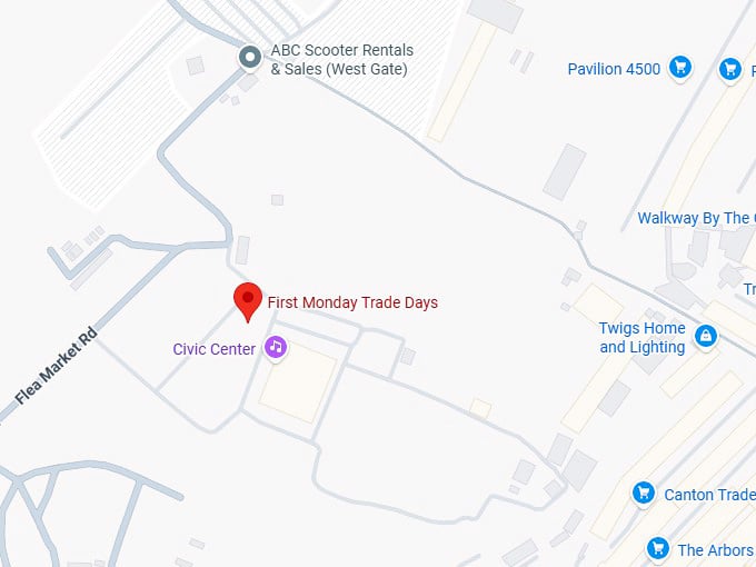 16. first monday trade days map