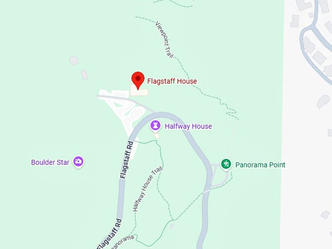 16. flagstaff house map