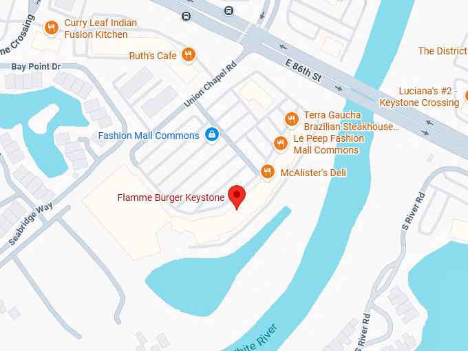 16. flamme burger keystone map