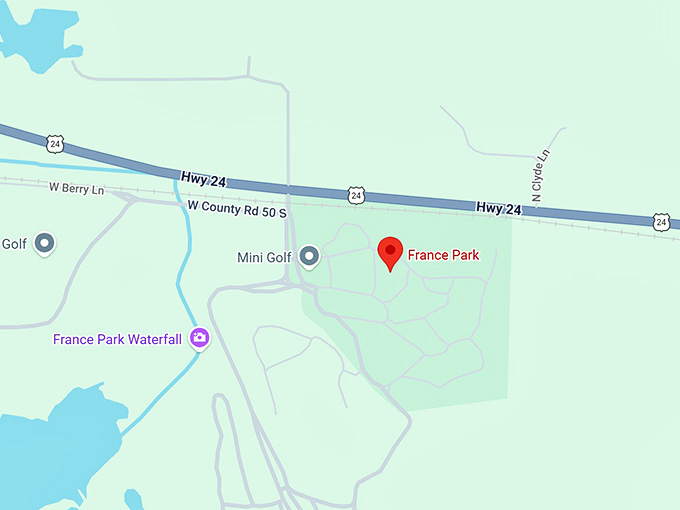 16. france park map