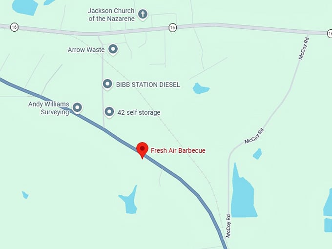 16. fresh air barbecue map