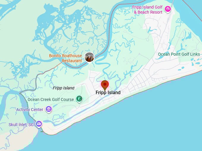 16. fripp island map