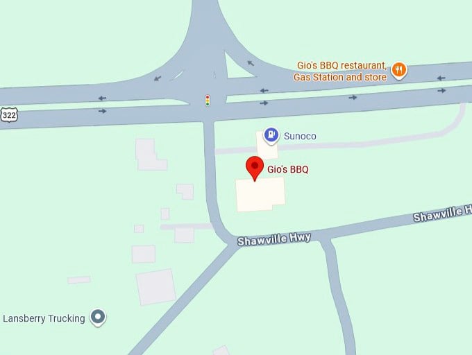 16. gio's bbq's map