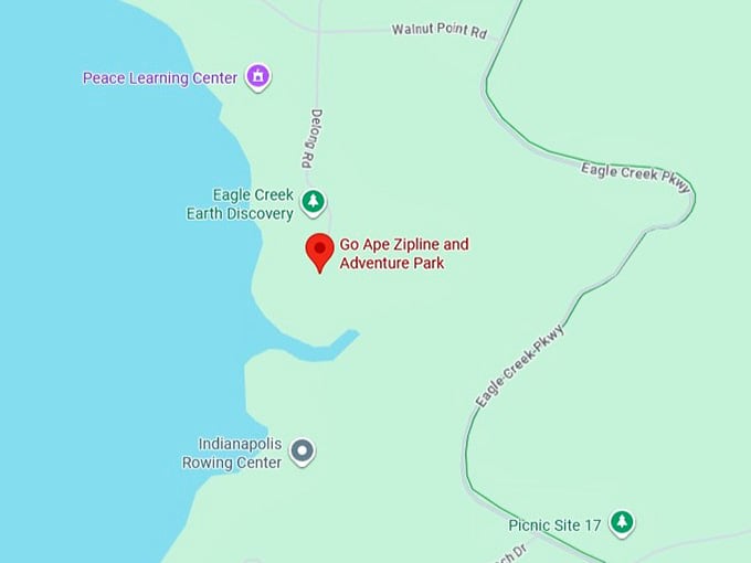 16. go ape zipline and adventure park map