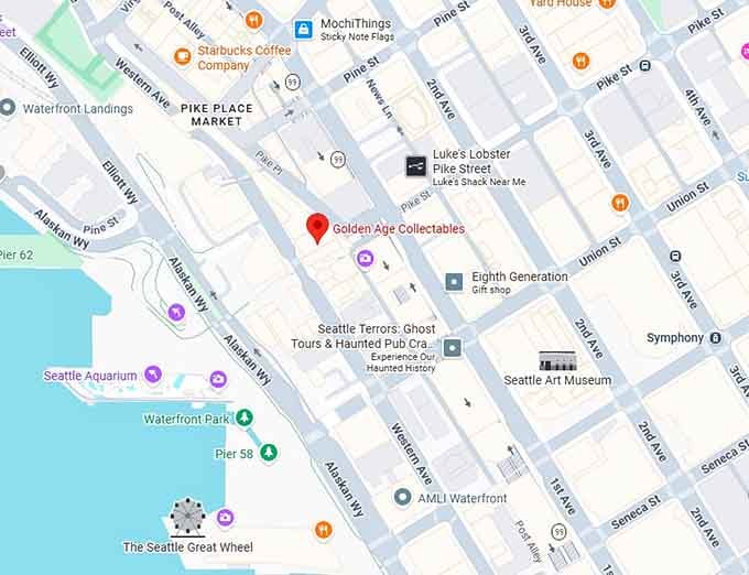 16. golden age collectables map