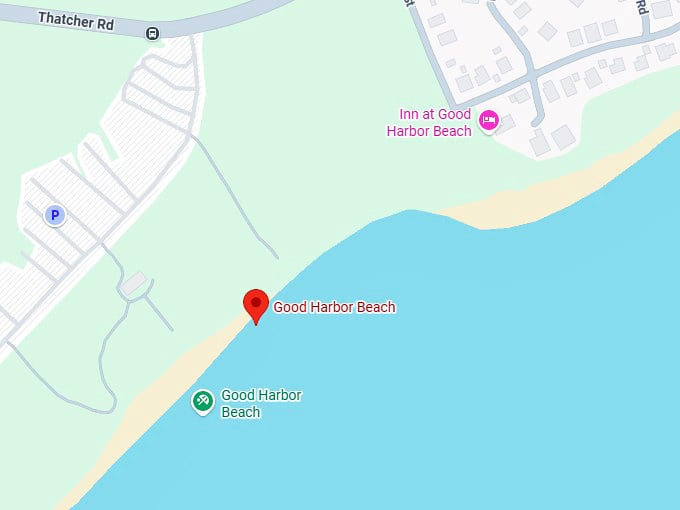 16. good harbor beach map