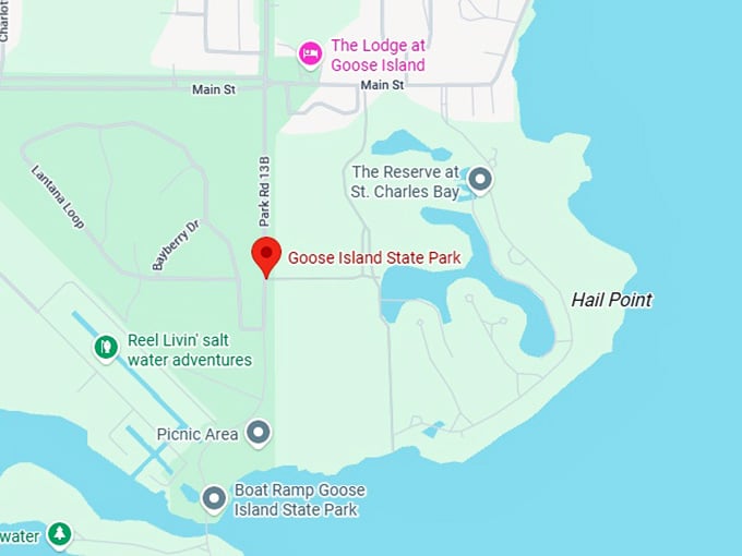 16. goose island state park map