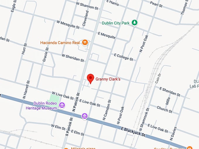 16. granny clark&rsquo;s map