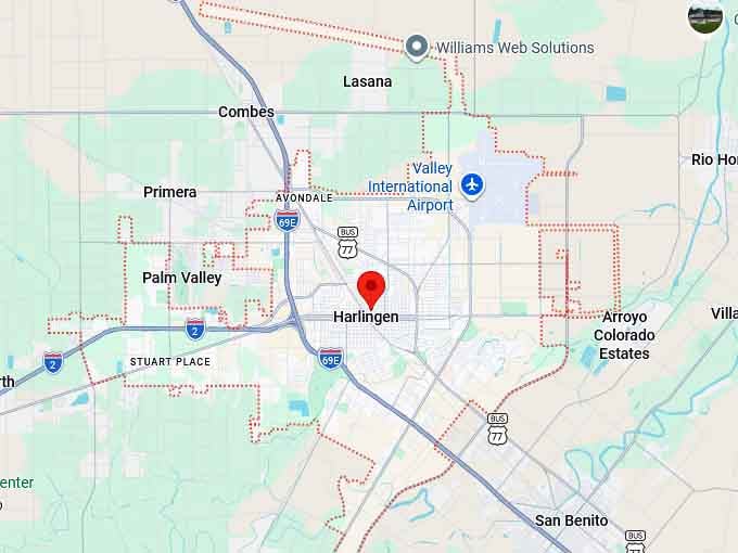 16. harlingen map
