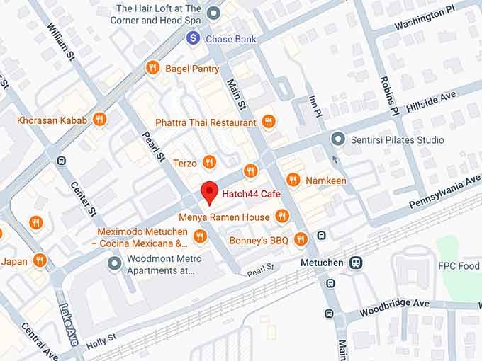 16. hatch44 cafe map