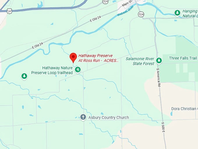 16. hathaway preserve at ross run acres land trust map