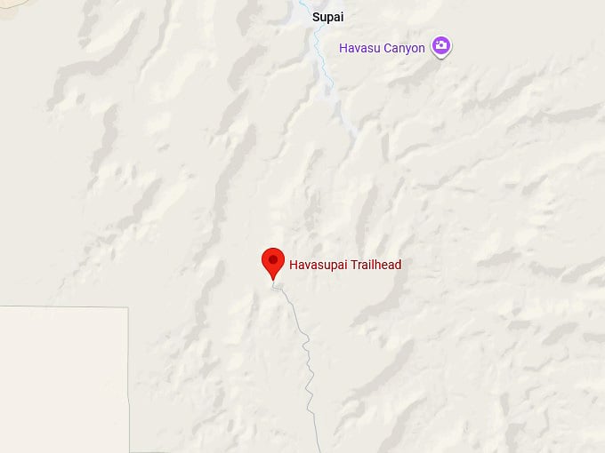 16. havasupai trail to supai map