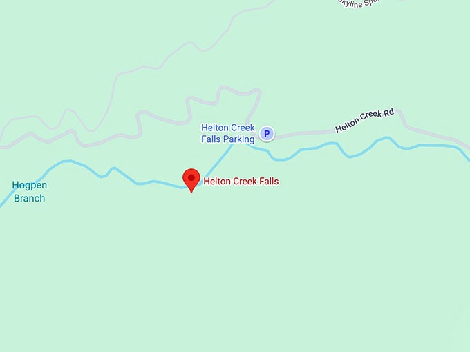 16. helton creek falls map