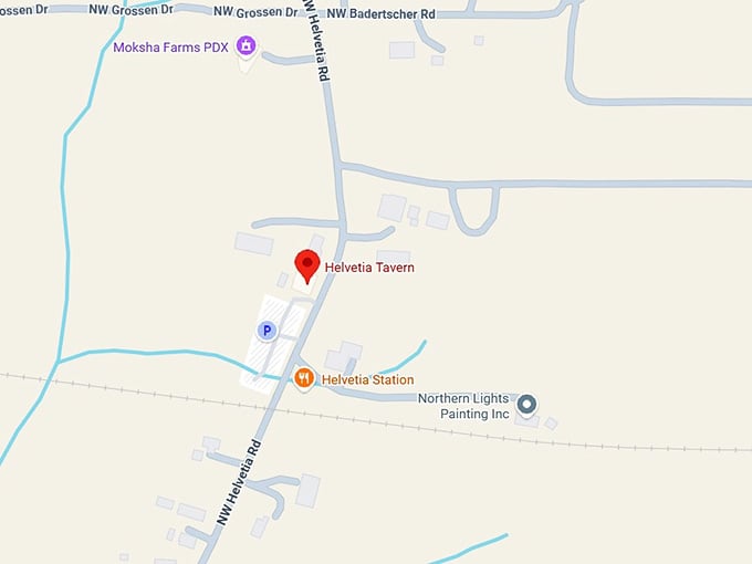 16. helvetia tavern map