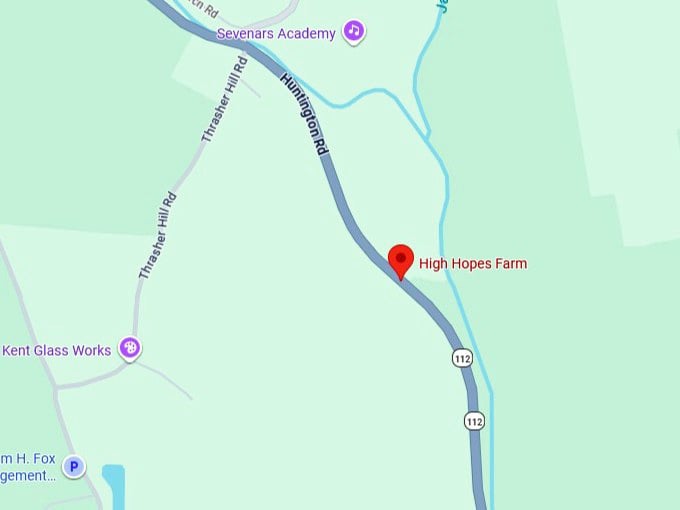 16. high hopes farm's map