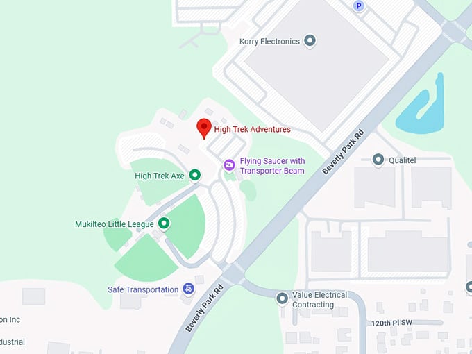 16. high trek adventures map