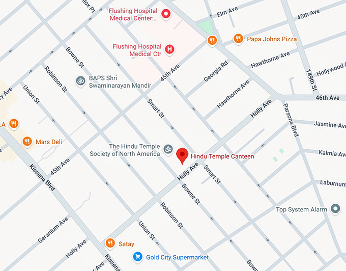 16. hindu temple canteen map