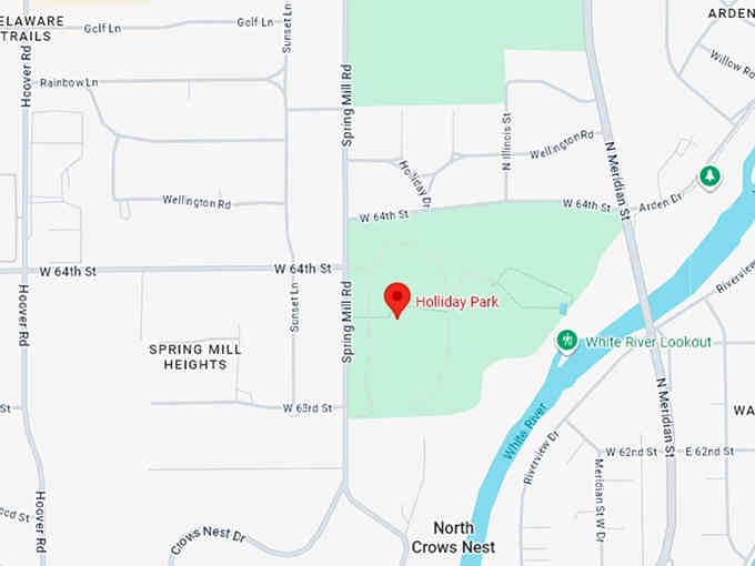 16. holliday park map