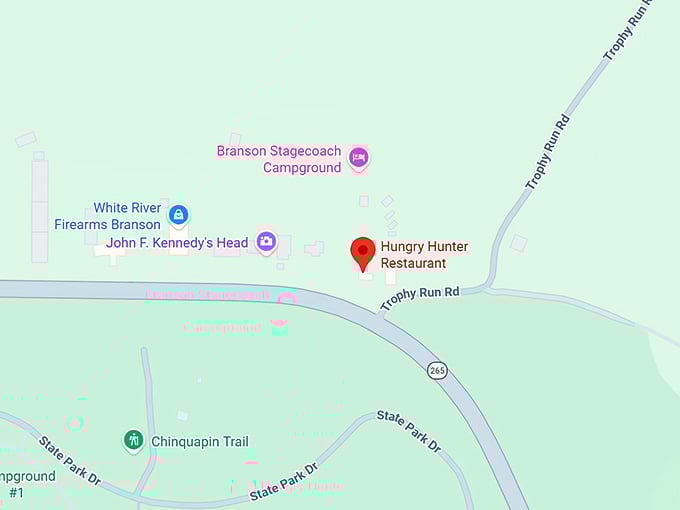 16. hungry hunter restaurant map