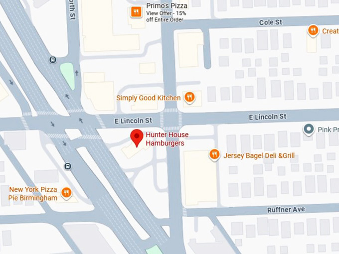 16. hunter house hamburgers' map