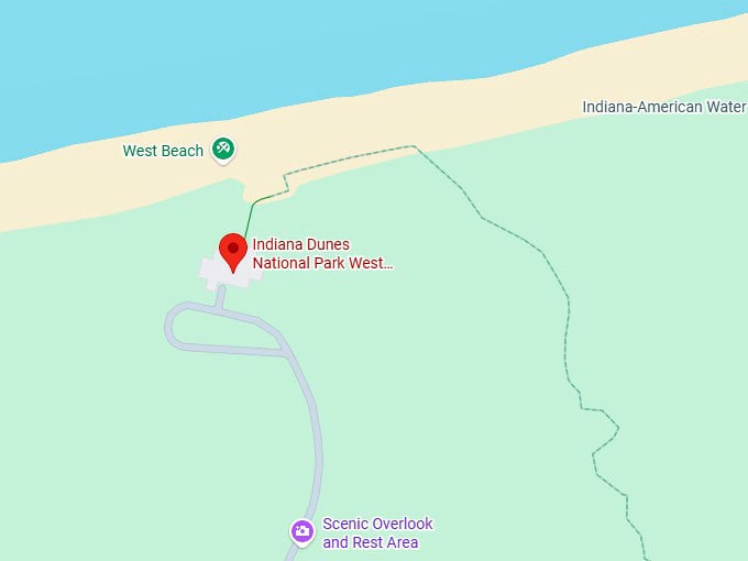 16. indiana dunes national park west beach bath house map