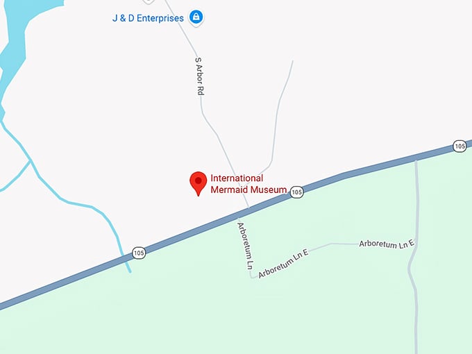 16. international mermaid museum map