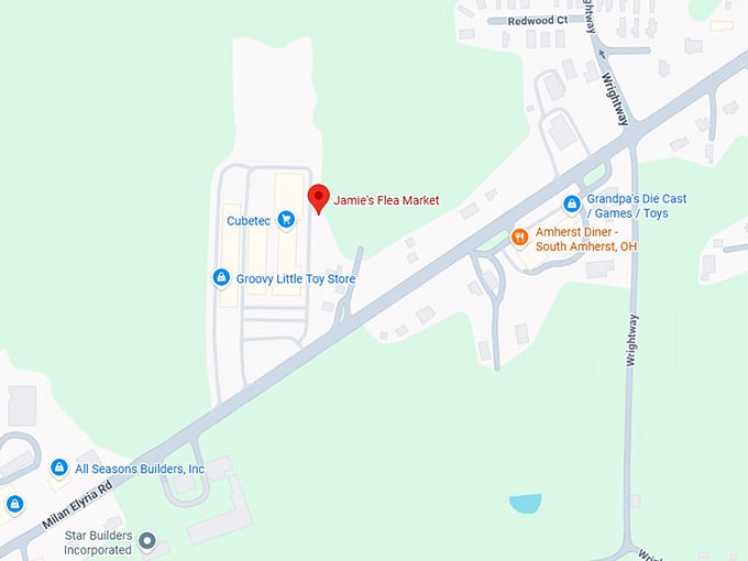 16. jamie's flea market map