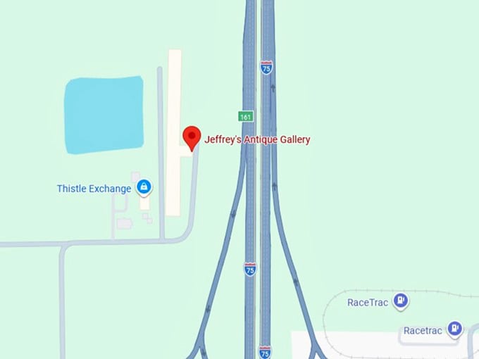 16. jeffrey's antique gallery map