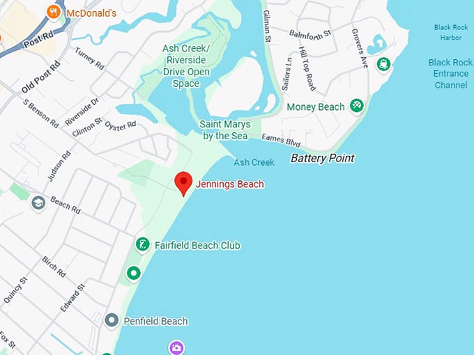 16. jennings beach map