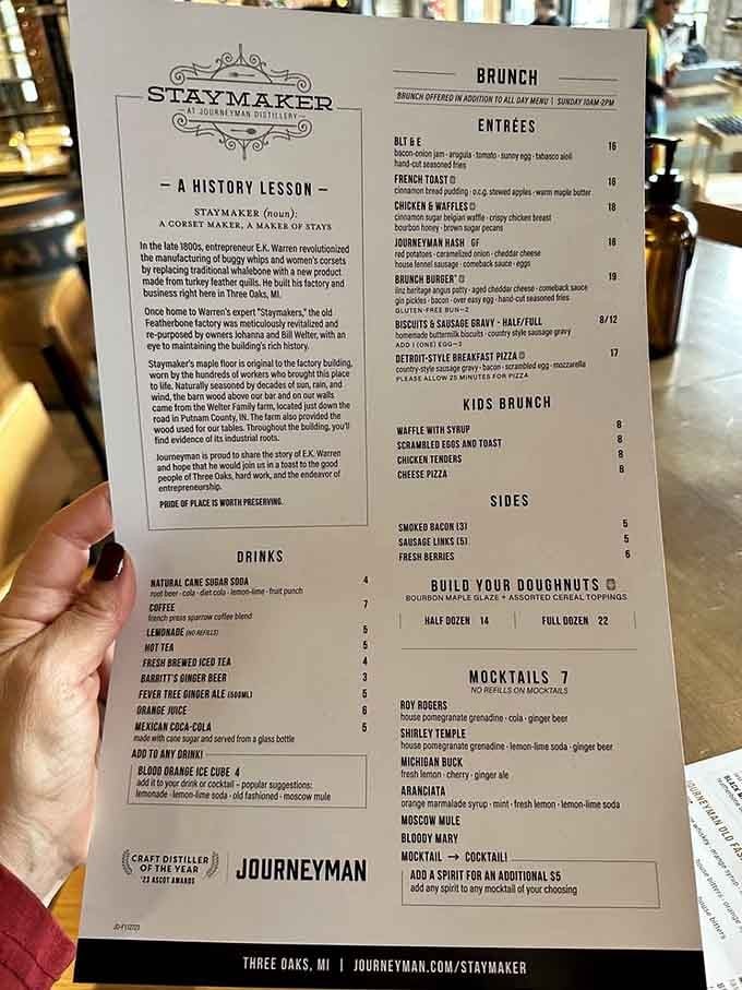 Any menu featuring both Build Your Doughnuts and a Shirley Temple deserves your immediate attention and respect.