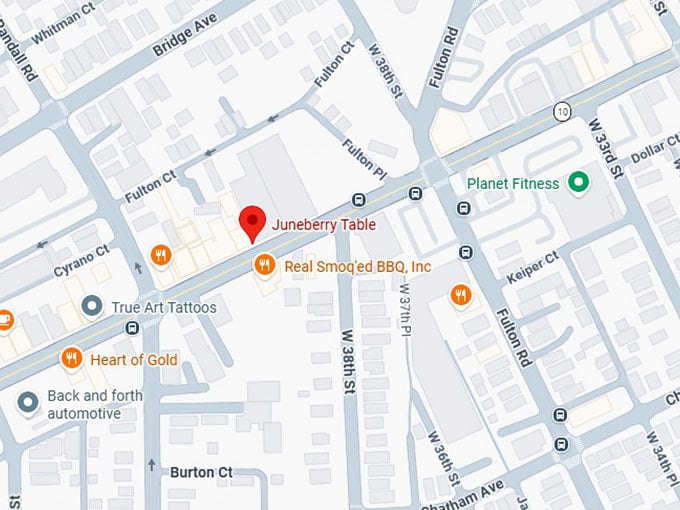 16. juneberry table map