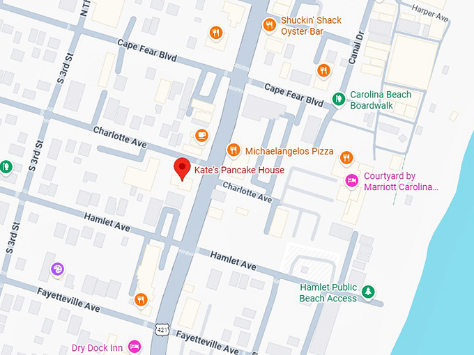 16. kate's pancake house map