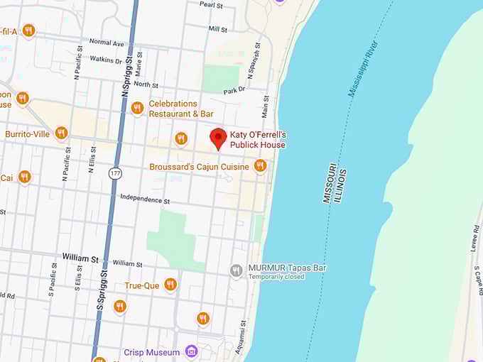 16. katy o'ferrell's publick house map