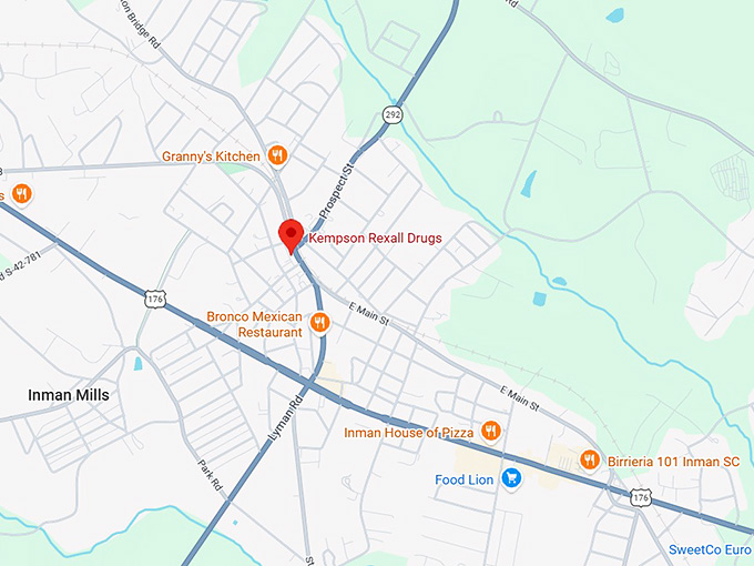 16. kempson rexall drugs inc map